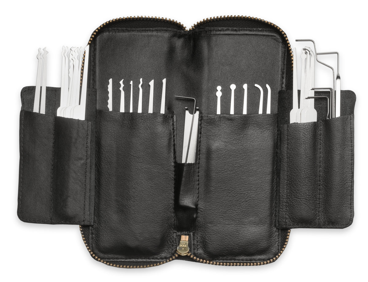 Leather Lock Pick Case for MPXS-32 Lock Pick Set - MPXS-32C